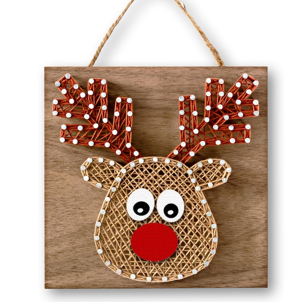 Paper Reindeer Craft Kids Christmas Craft - Etsy Canada