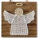 5" X 5" Christmas Angel String Art Kit | DIY Adult Holiday Craft ...