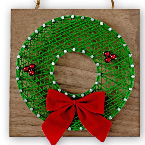 DIY Joy Wreath String Art Kit - Etsy