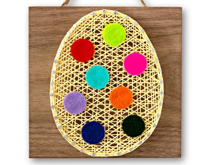 5 X 5 4 Leaf Clover String Art Kit DIY Adult | Etsy