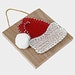 5 X 5 Santa Hat String Art Kit DIY Adult - Etsy