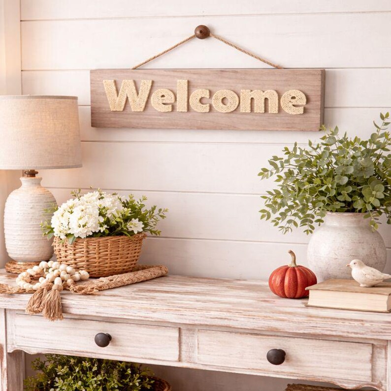 Welcome String Art Pattern - Printable PDF - DIY Entryway Decor - Etsy