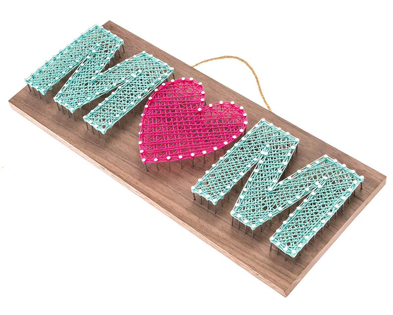 12 X 5 MOM String Art Kit DIY Adult Mother's - Etsy Australia