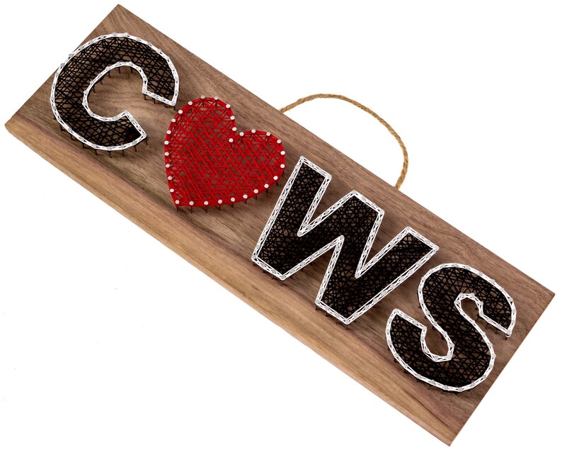 15 X 5 COWS String Art Kit DIY Adult Craft | Etsy