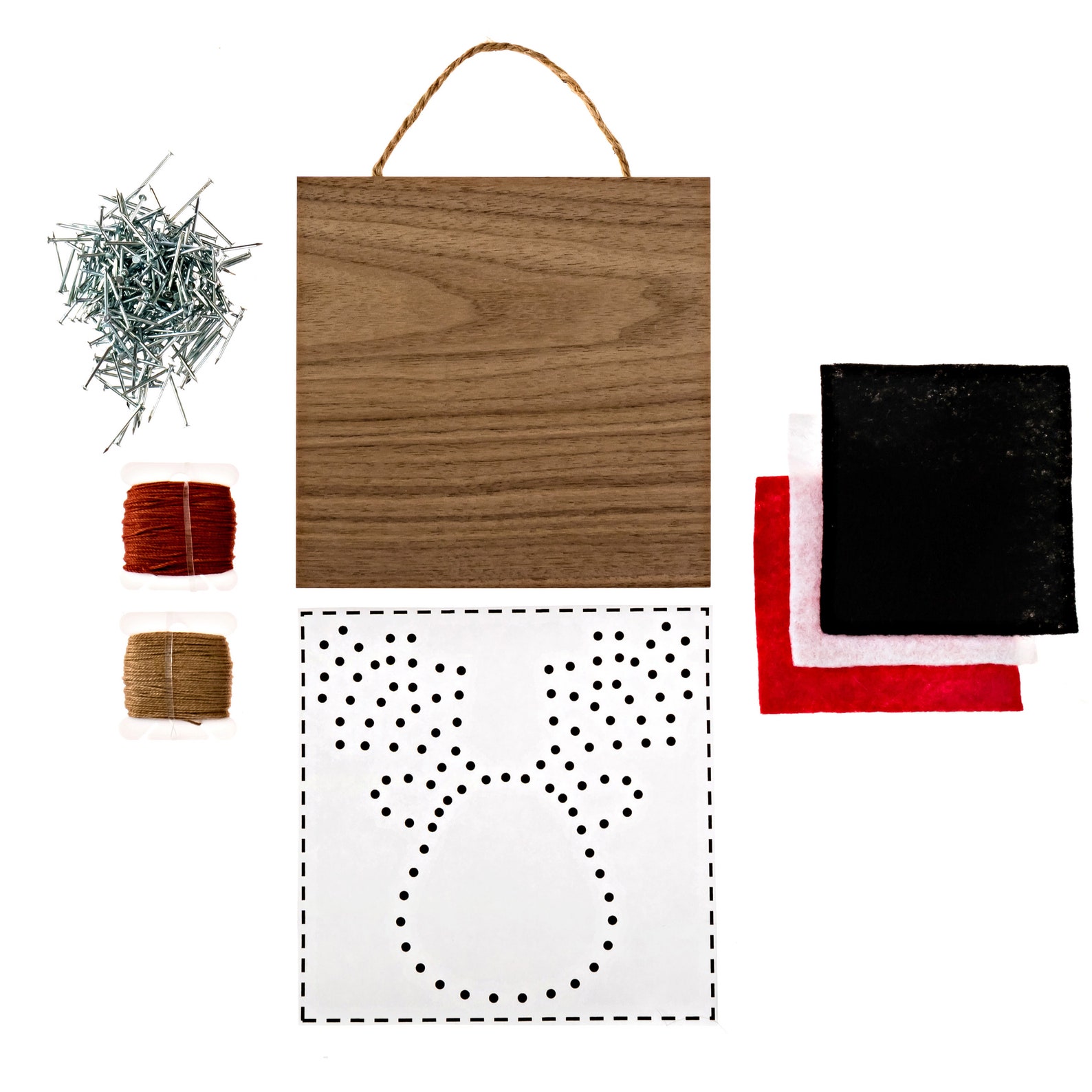 5" X 5" Reindeer String Art Kit | DIY Adult Teen Christmas Holiday ...
