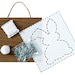 5" X 5" Easter Bunny String Art Kit | DIY Adult Holiday Craft Project ...