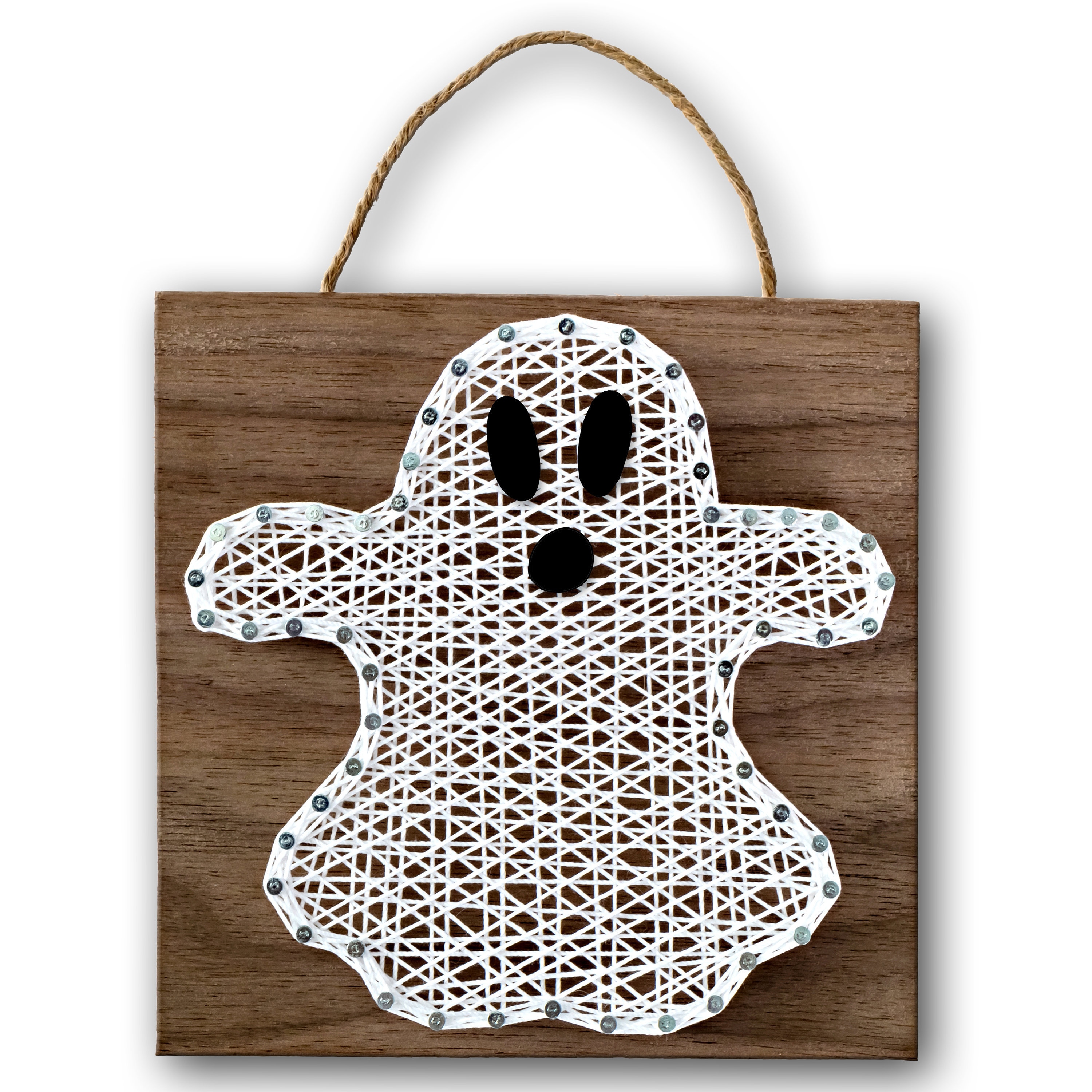 5 X 5 Ghost String Art Kit DIY Adult Halloween | Etsy