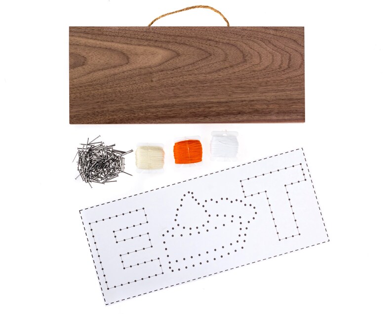 12 X 5 Save a Turkey EAT Pie String Art Kit DIY | Etsy