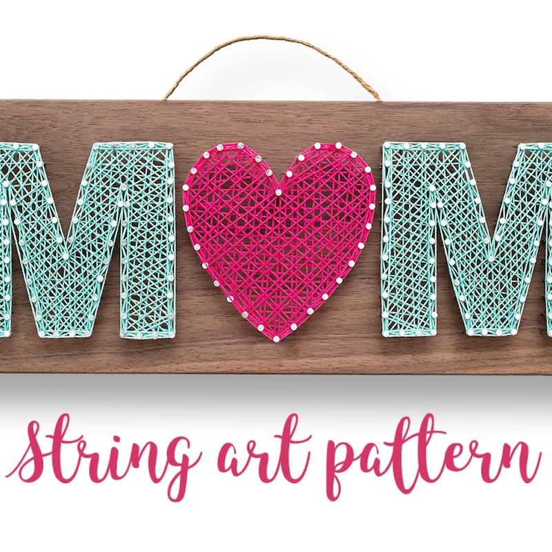 Mom String Art - Etsy
