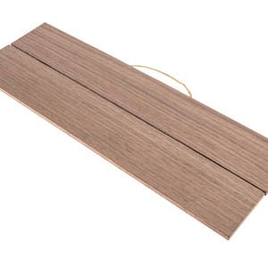 15" X 5" Blank Walnut Wood Sign, Unfinished, Wooden Hanging Sign ...