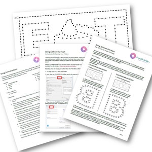 EAT Pie String Art PATTERN | DIY Thanksgiving Christmas Holiday Adult ...