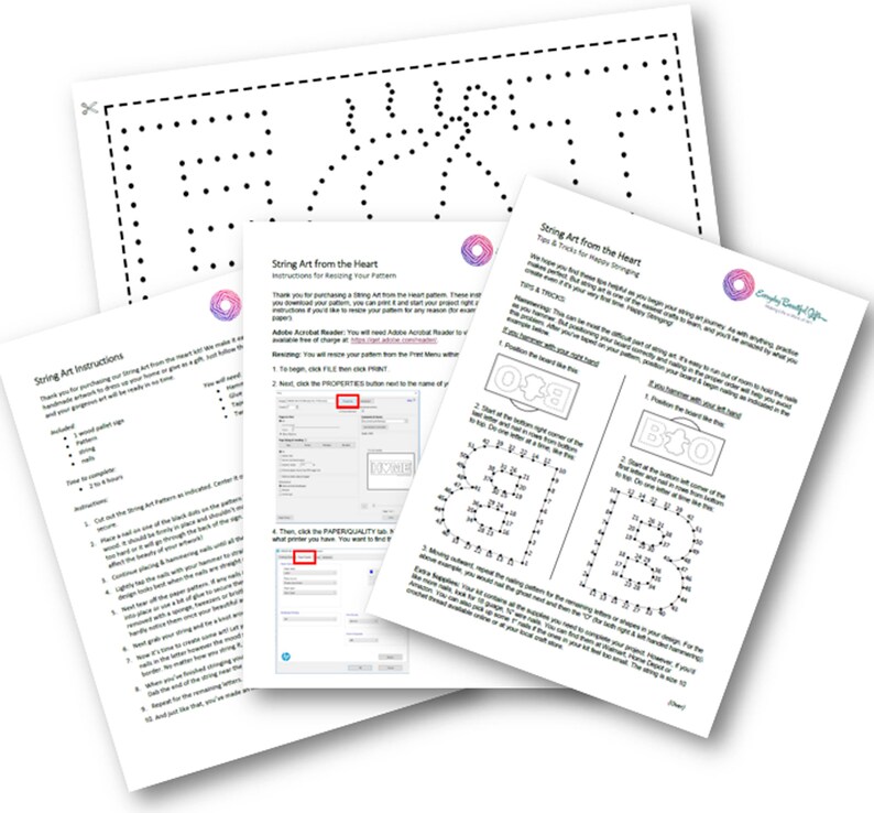 EAT Turkey String Art PATTERN DIY Thanksgiving Christmas | Etsy