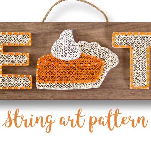 Winter JOY String Art PATTERN DIY Christmas Holiday Adult - Etsy