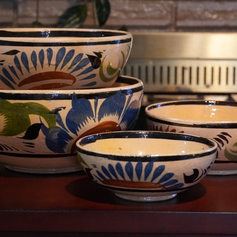 Blue Mexican Pottery - Etsy