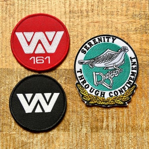 Alien 3 Ellen Ripley Serenity Through Confinement Embroidered Patches ...