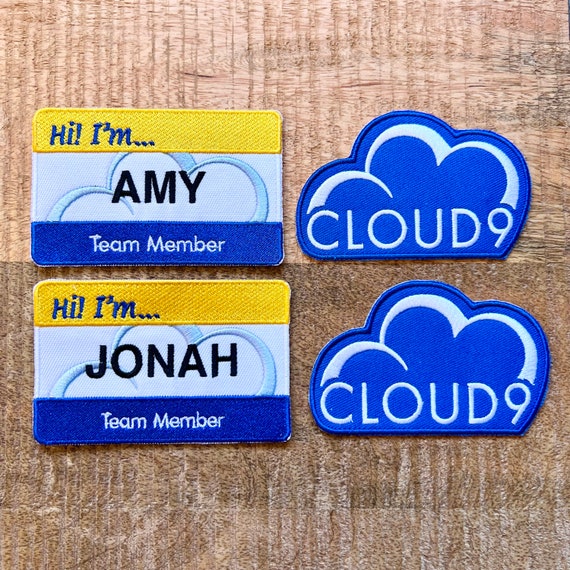 Superstore Cloud 9 Amy Jonah Name Uniform Costume Patch - Etsy