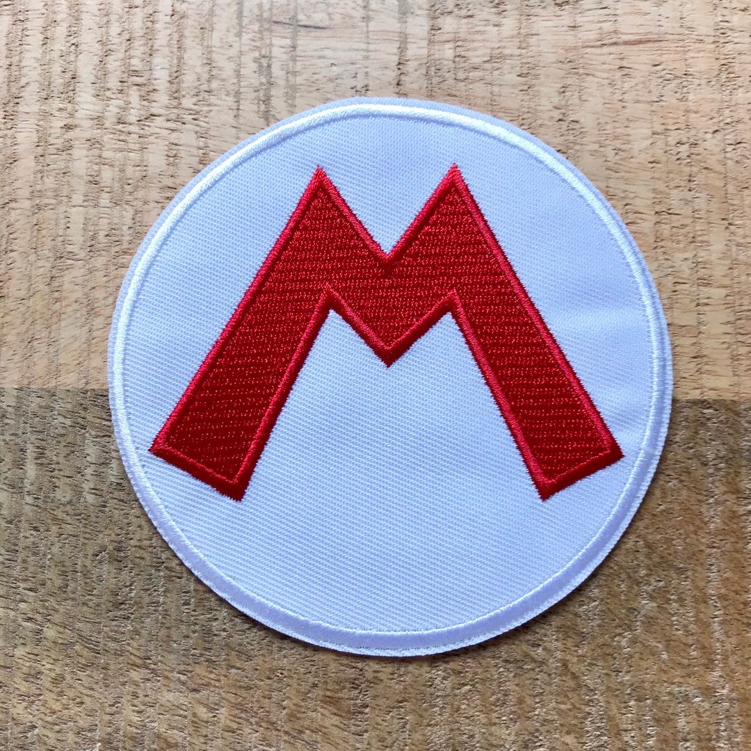 Super Mario Bros Mario Hat Embroidered Patch Sew on Iron on - Etsy