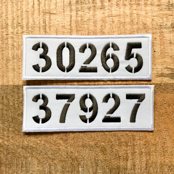 The Shawshank Redemption Inmate Number Patch Andy Dufresne & - Etsy