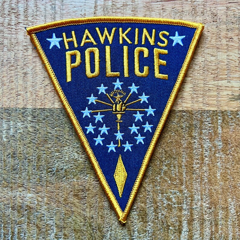 Stranger Things Jim Hopper Hawkins Police Patch Embroidered - Etsy