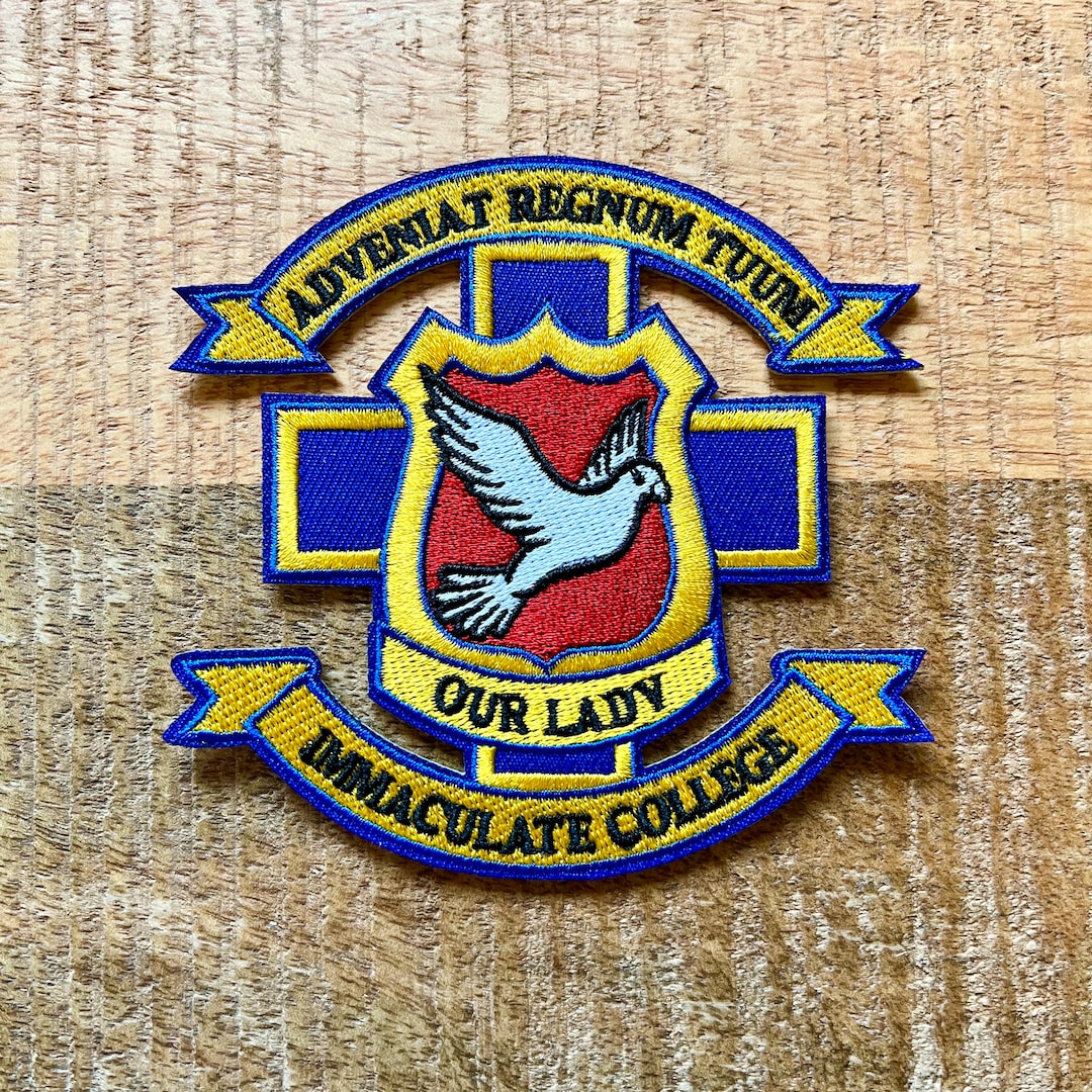 Derry Girls Our Lady Immaculate College Uniform Embroidered Patch Iron ...