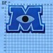 Monsters University Embroidered Sew on Iron on Patch Badge Patch DIY ...