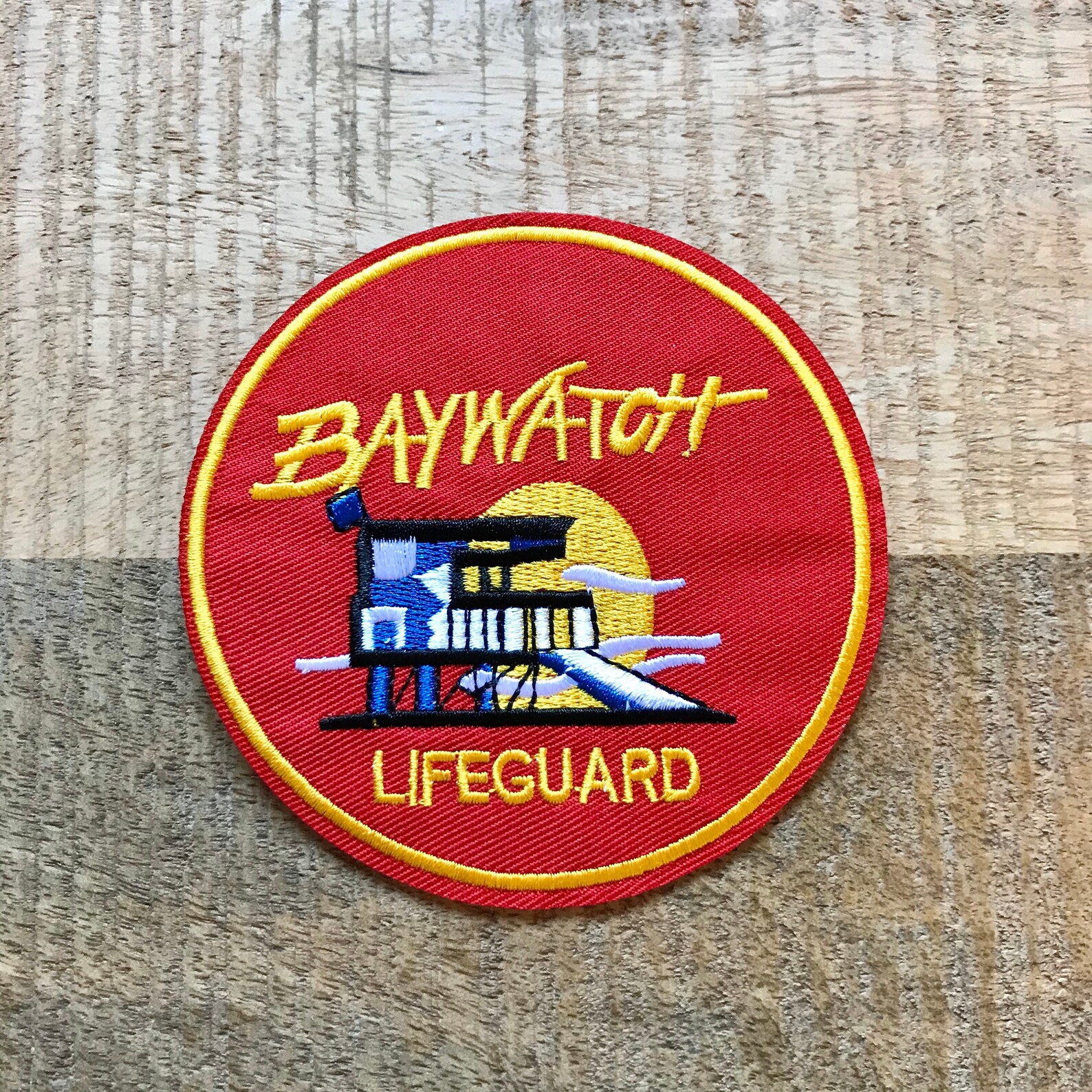 Bay Watch Life Guard Uniform Embroidered Sew On Iron On Patch | Etsy