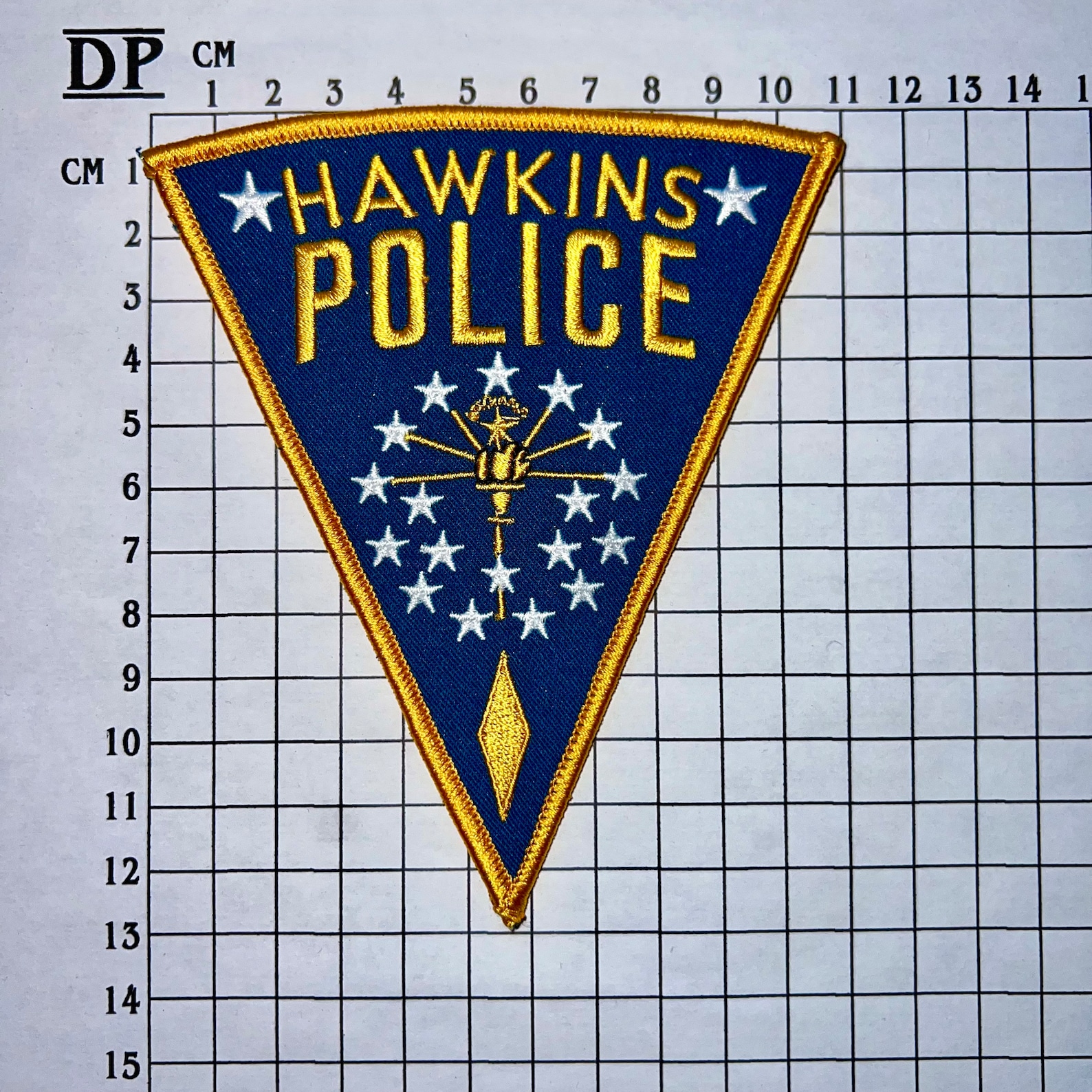 Stranger Things Jim Hopper Hawkins Police Patch Embroidered - Etsy