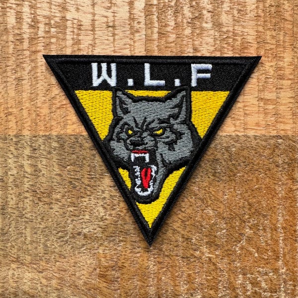 Wolf Pin - Etsy