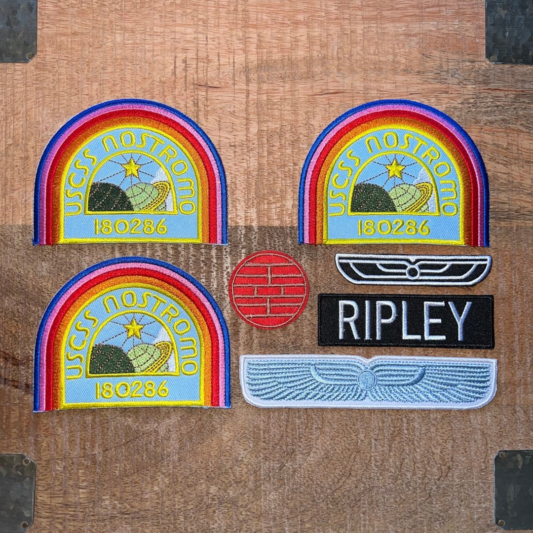 Alien Ellen Ripley Uniform USCSS Nostromo Coveralls Crew Set Patches ...