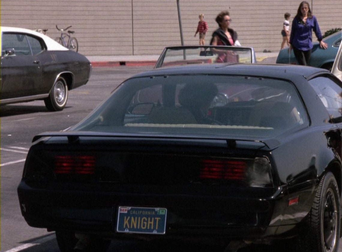 Knight Rider License Plate Patch California Embroidered Sew on Iron on ...