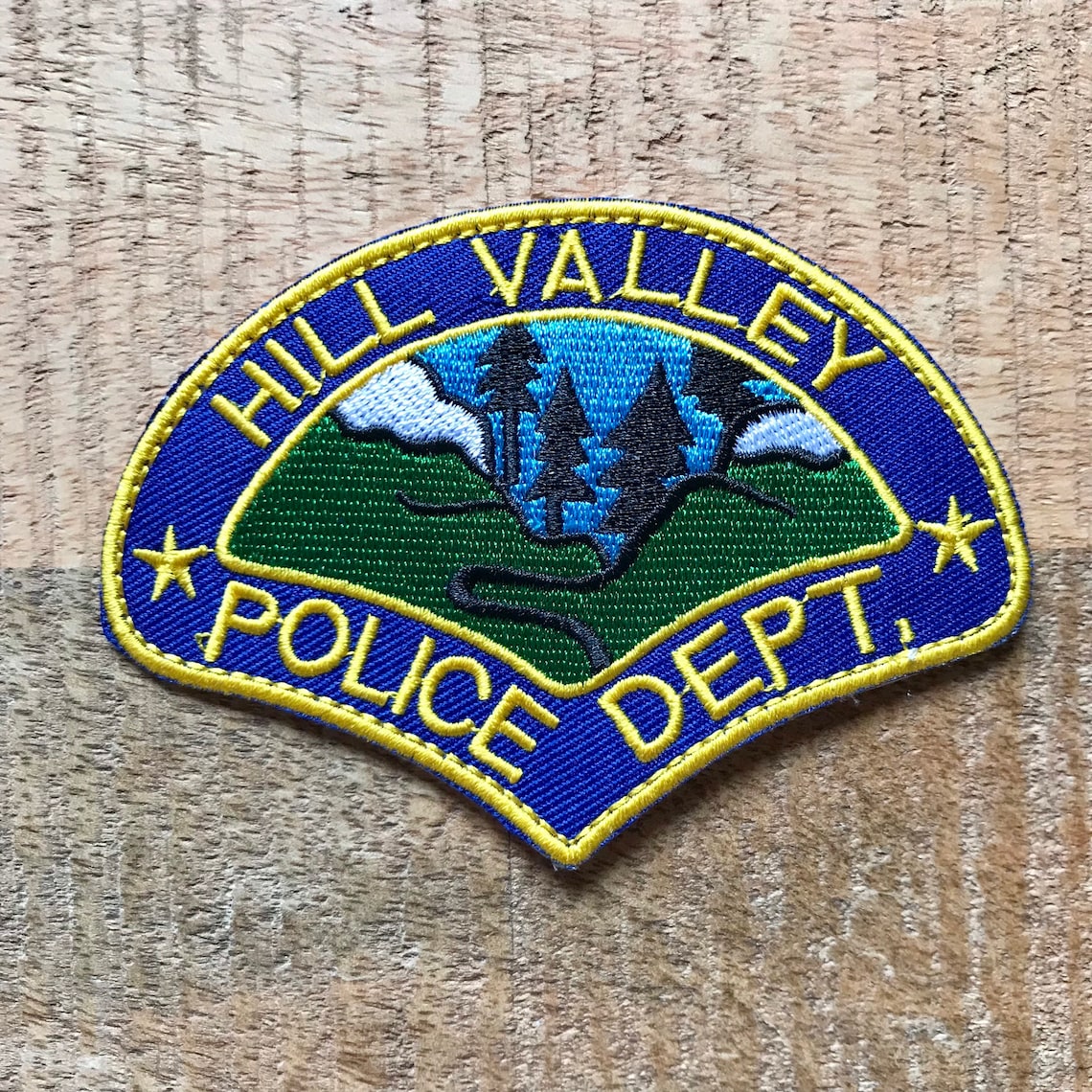 Back to the Future Hill Valley Police Embroidered Sew on Iron - Etsy