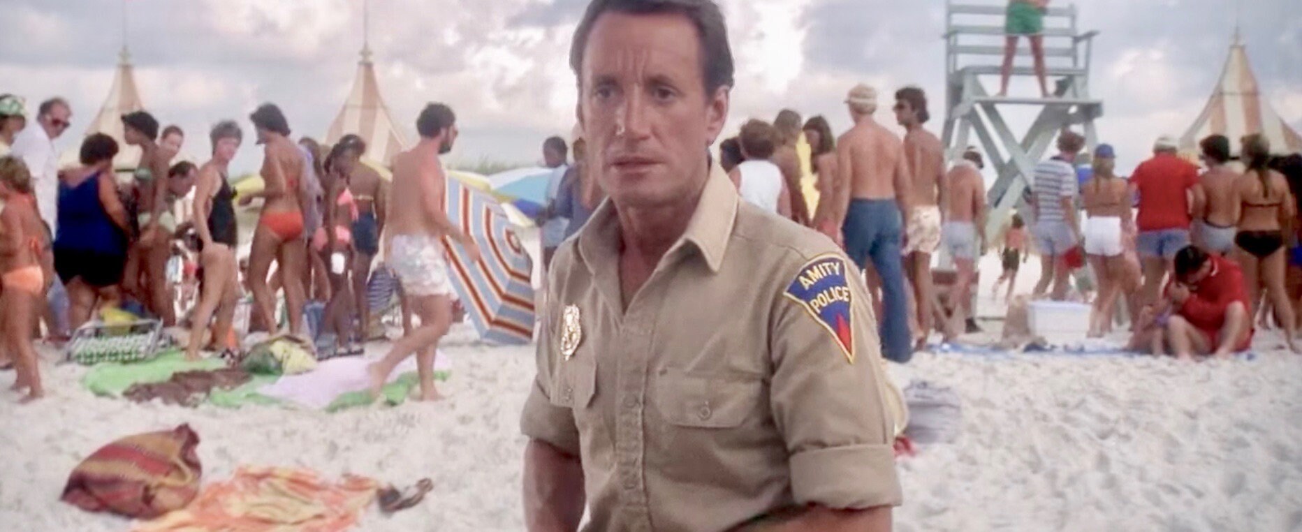 Jaws Amity Police Chief Martin Brody Embroidered Patch Iron on Sew ...