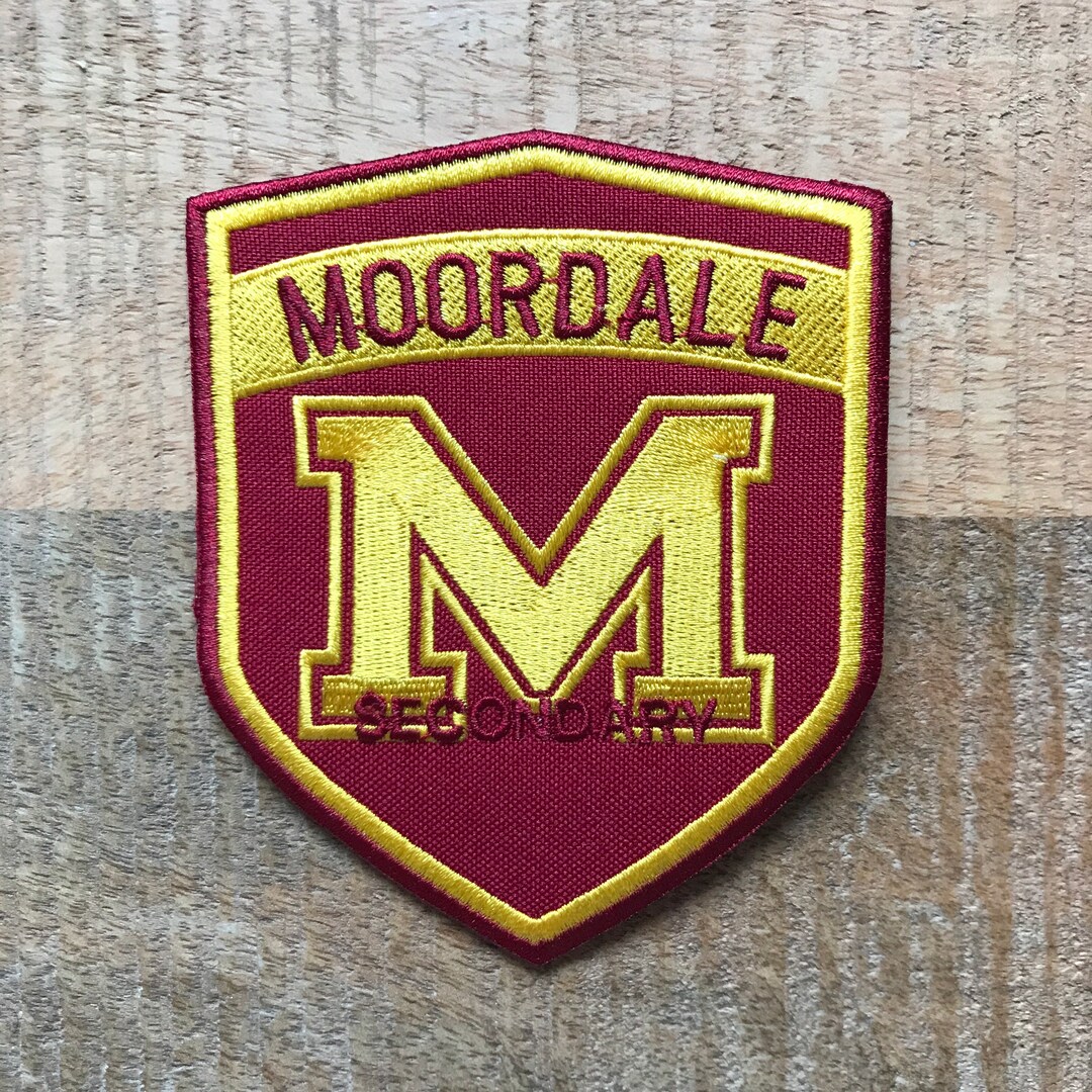 Sex Education Moordale Uniform Patch Embroidered Iron on Sew on Badge ...