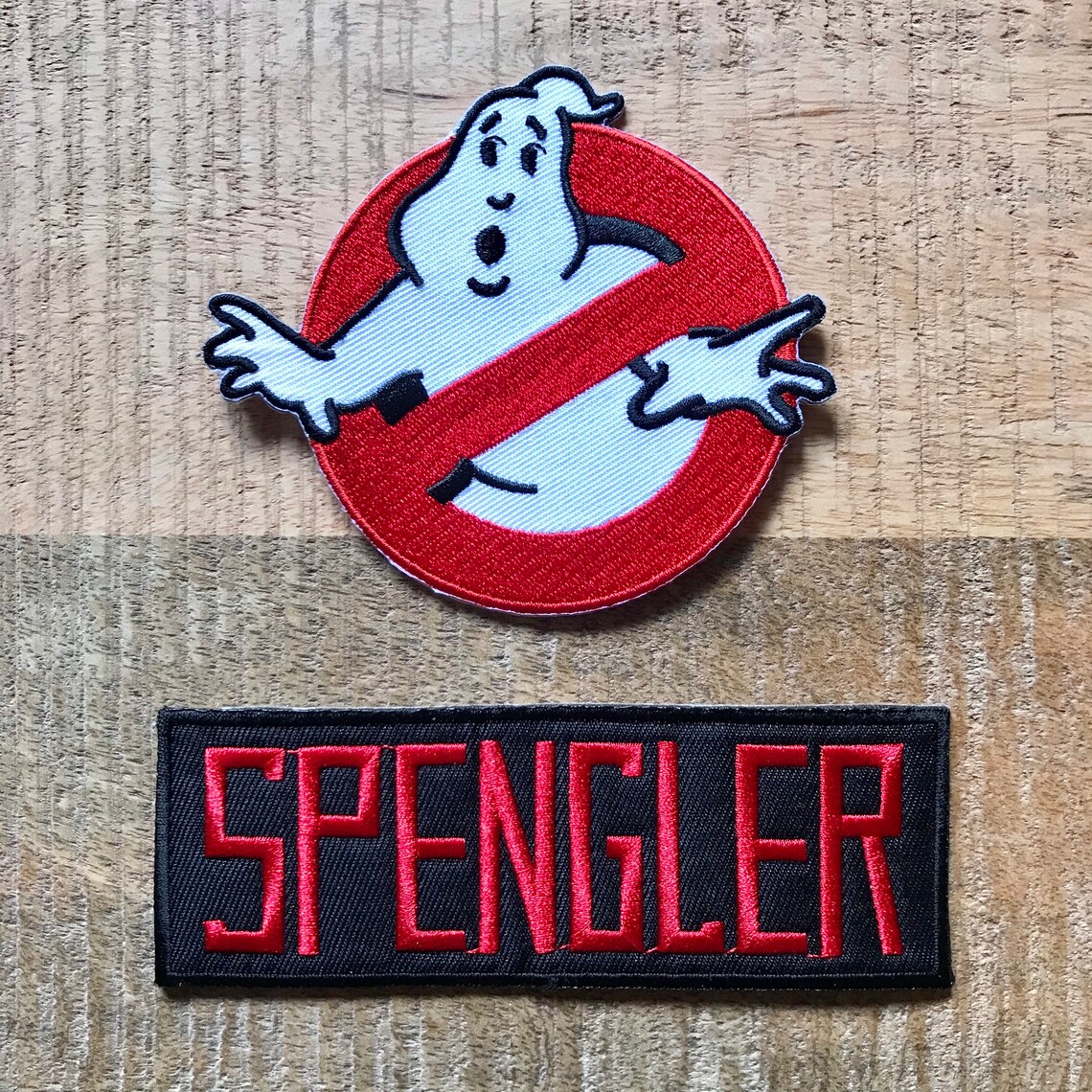 Ghostbusters Uniform Embroidered Sew on Iron on Patch Badge Patch Stantz Venkman Zeddemore ...
