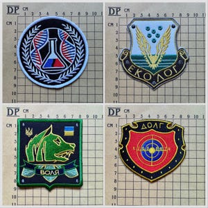 STALKER Game Factions Set Embroidered Patch Iron on Sew Uniform Badge ...
