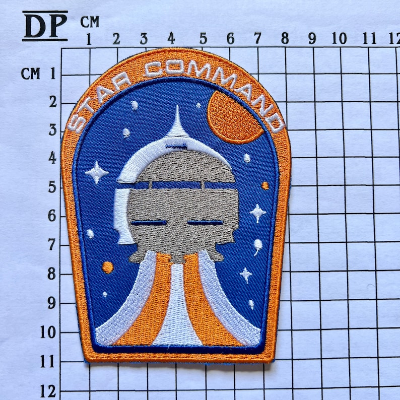 Lightyear Space Ranger Radish Mission Uniform Embroidered Patch Iron on Sew Badge Star Command ...