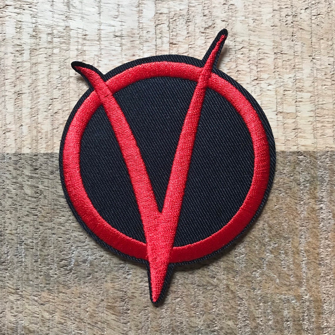 V For Vendetta Embroidered Sew On Iron On Patch Badge Parche | Etsy