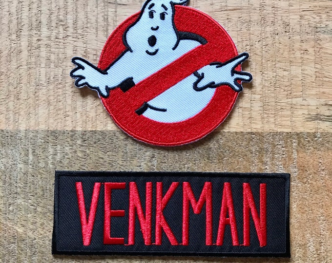 Ghostbusters Uniform Embroidered Sew on Iron on Patch Badge | Etsy