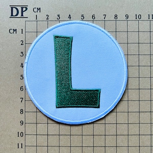 Super Mario Bros Luigi Hat Embroidered Patch Sew on Iron on Badge Patch ...