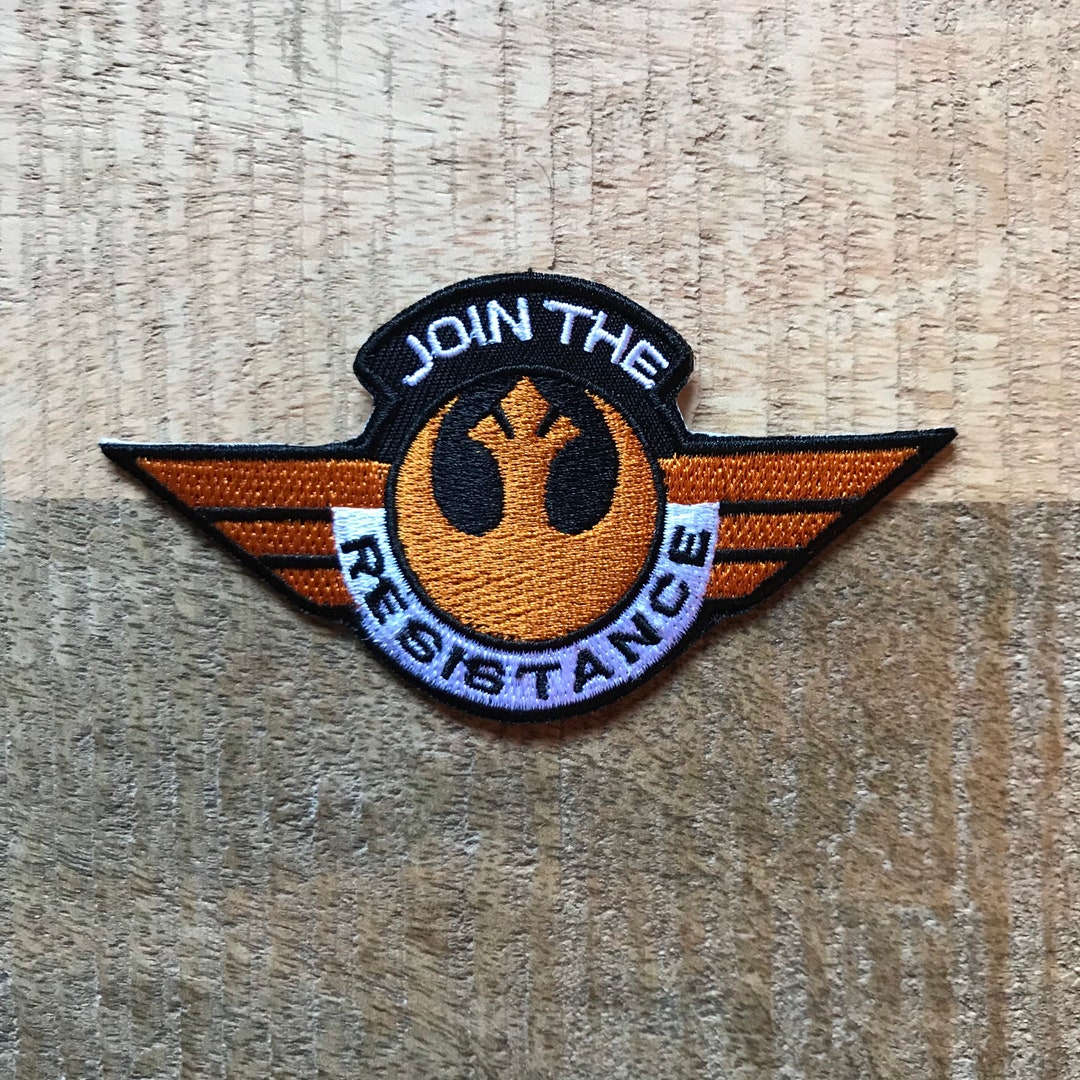 Star Wars Join the Resistance Embroidered Sew on Iron on Patch Badge Patch DIY Costume the ...