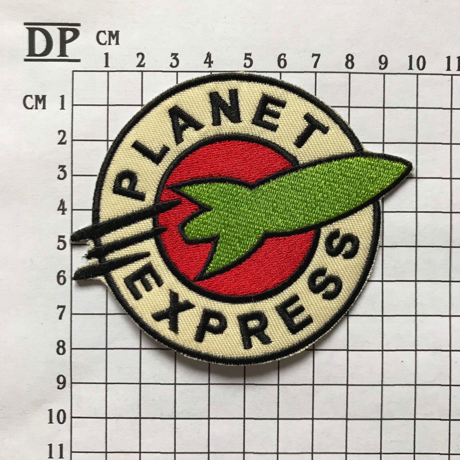 Futurama Planet Express Crew Patch Real Uniform Embroidered | Etsy