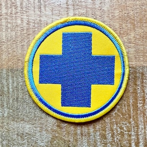 Team Fortress 2 BLU Uniform Set Patches Embroidery Iron on Sew Badge ...