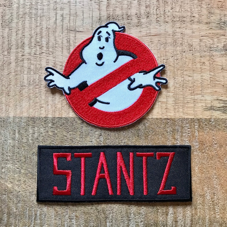 Ghostbusters Uniform Embroidered Sew On Iron On Patch Badge | Etsy