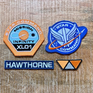 Lightyear Mission Infinity XL01 Uniform Embroidered Patch Iron on Sew ...
