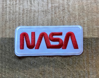 Nasa Logo Astronaut Patch Embroidered Sew on Iron on Patch Badge DIY ...