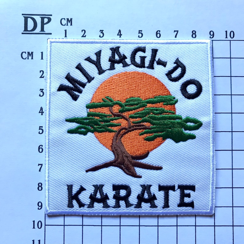 Cobra Kai Karate Kid Miyagi Do Uniform Set Bestickter Aufnäher zum ...