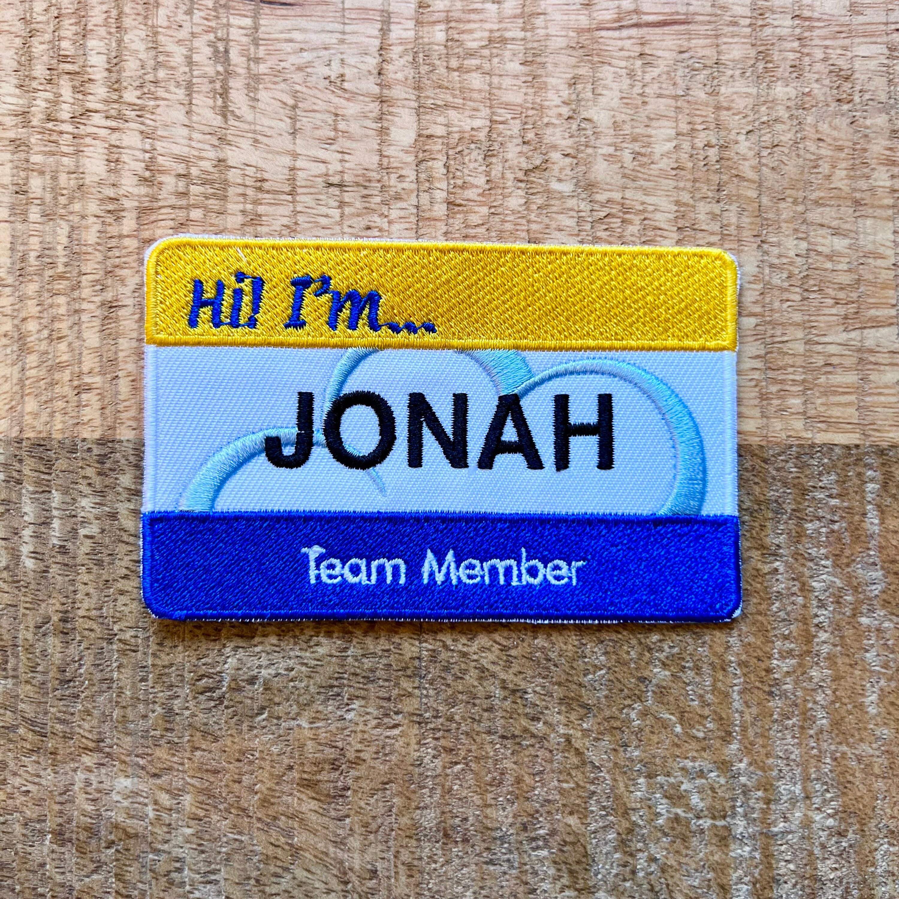 Superstore Cloud 9 Amy Jonah Name Uniform Costume Patch Embroidered ...