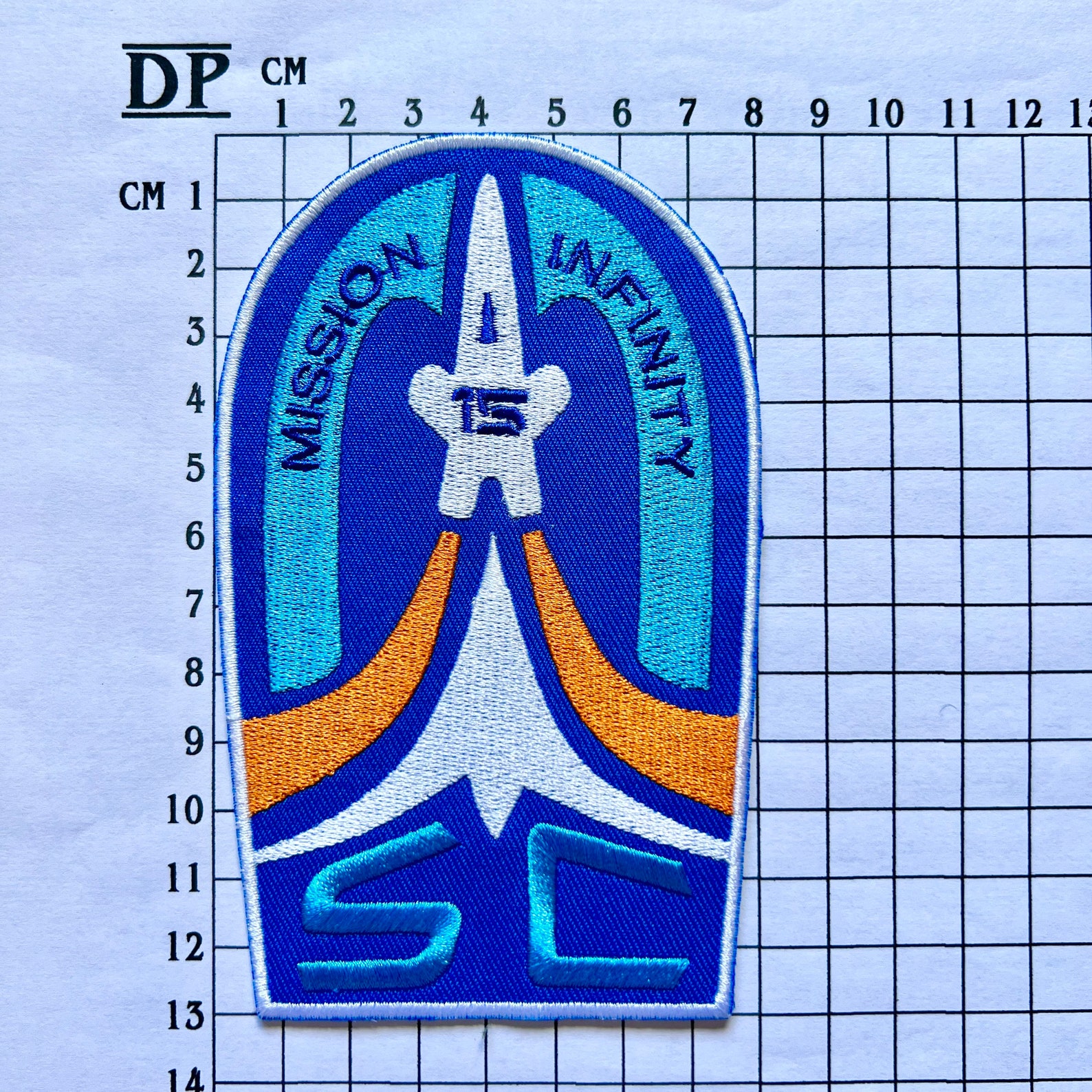 Lightyear Mission Infinity XL15 Uniform Embroidered Patch Iron on Sew ...