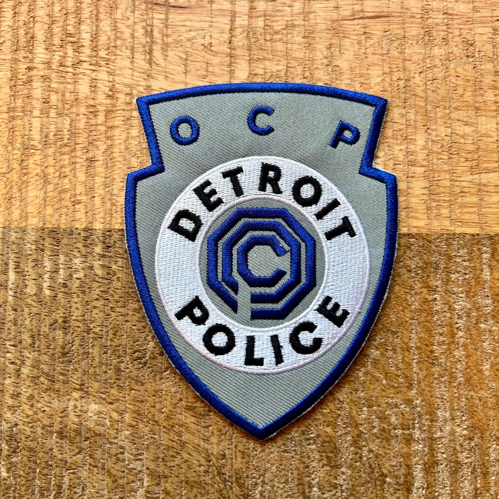 Robocop Detroit Police Uniform Patch Embroidered Iron on Sew on Badge ...