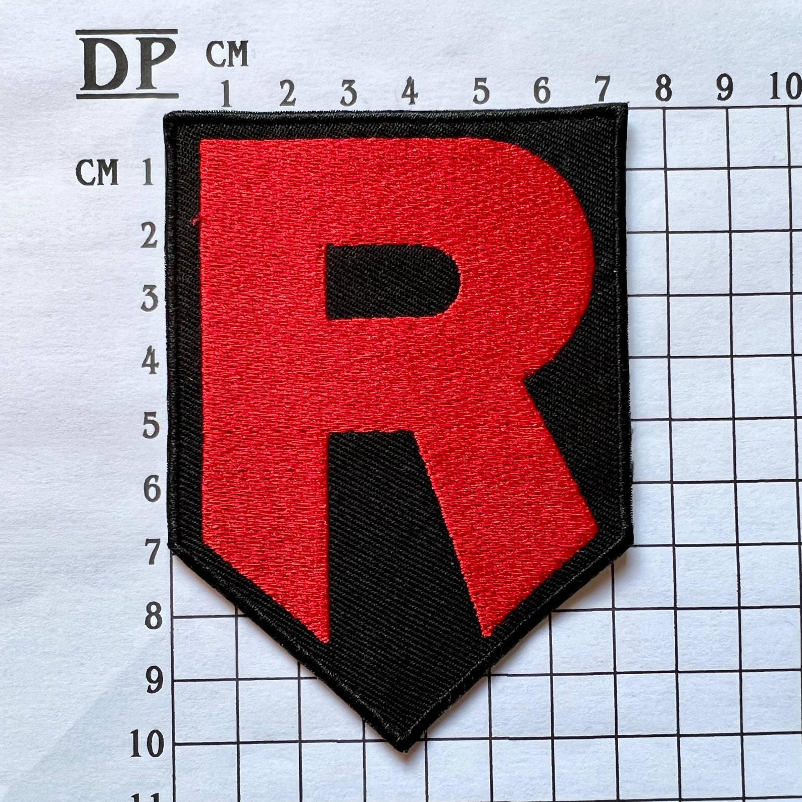 Pokémon Team Rocket Giovanni Costume Embroidered Patch Sew on Iron on ...